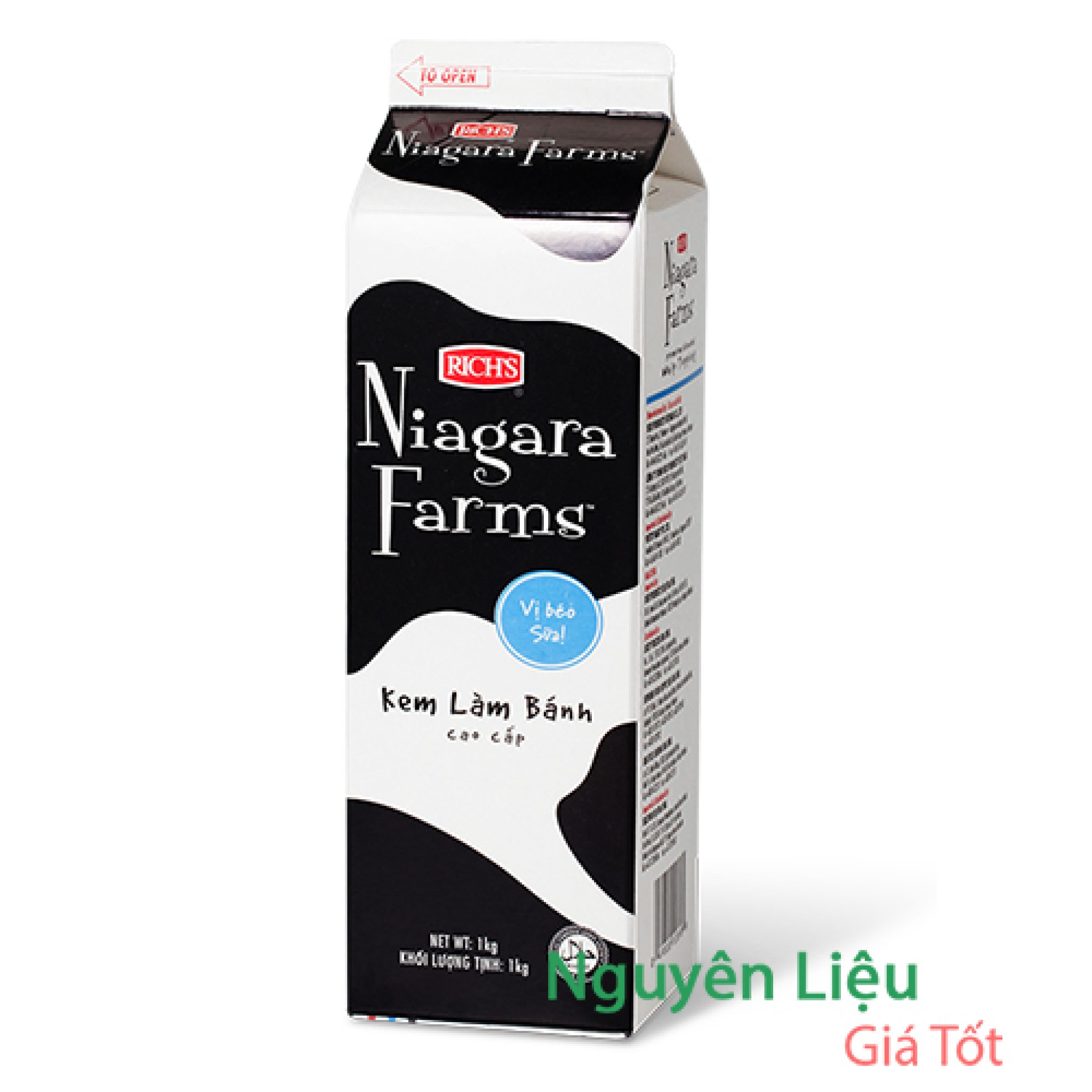 Kem Niagara Farm Rich Hộp 1000g - Nguyên Liệu Giá Tốt