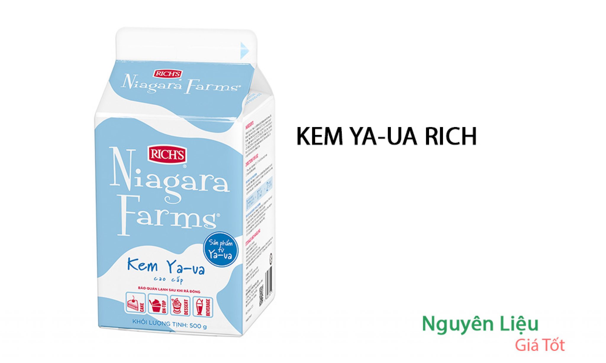Kem Ya-ua Rich Niagara Farms - Nguyên Liệu Giá Tốt