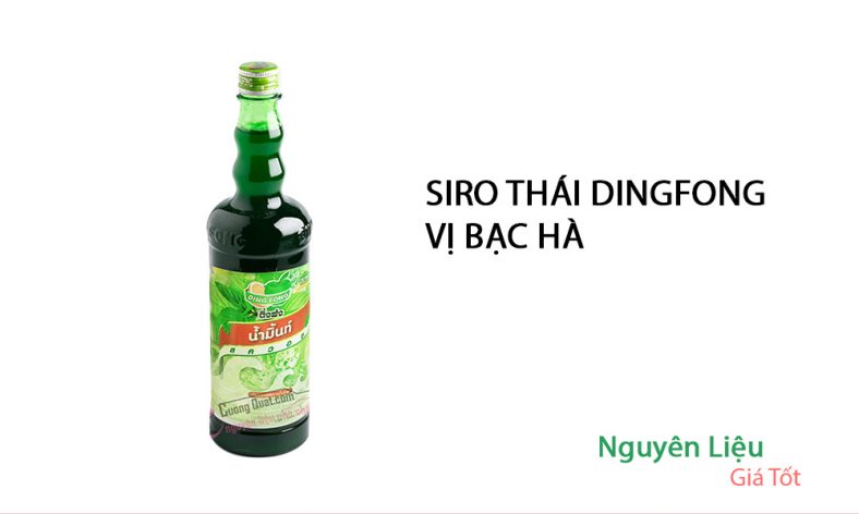 Siro Thái Ding Fong Bạc Hà 760ml - Xem Ngay Shop Bán GIÁ TỐT