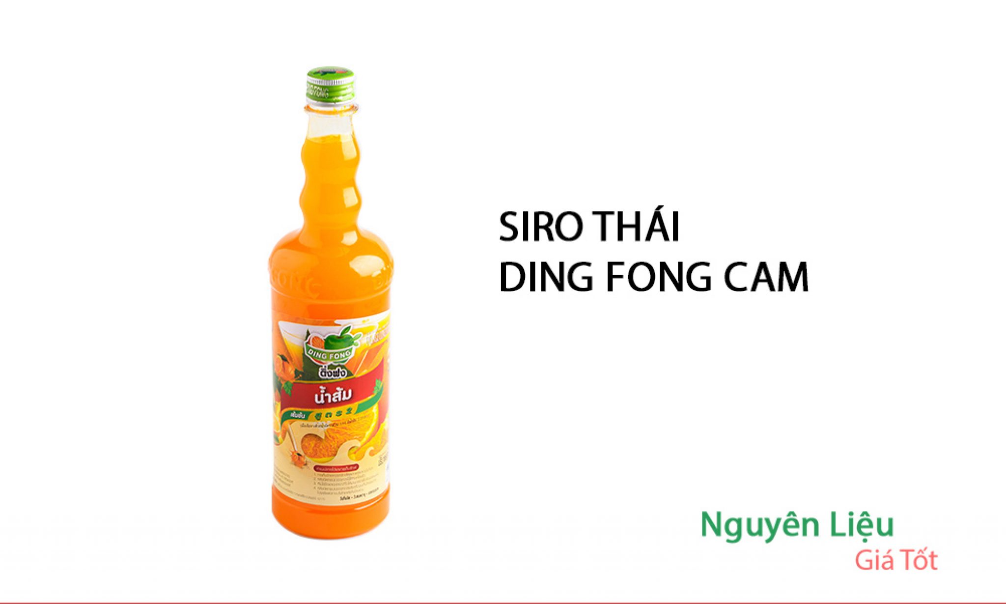 Siro Thái DING FONG Cam Chai 750ml - Xem Cửa Hàng Bán Giá Tốt