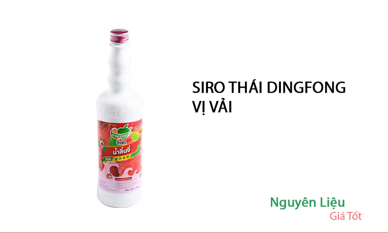 Siro Thái Ding Fong Vải Chai 760ml - Xem Ngay Shop Bán GIÁ TỐT