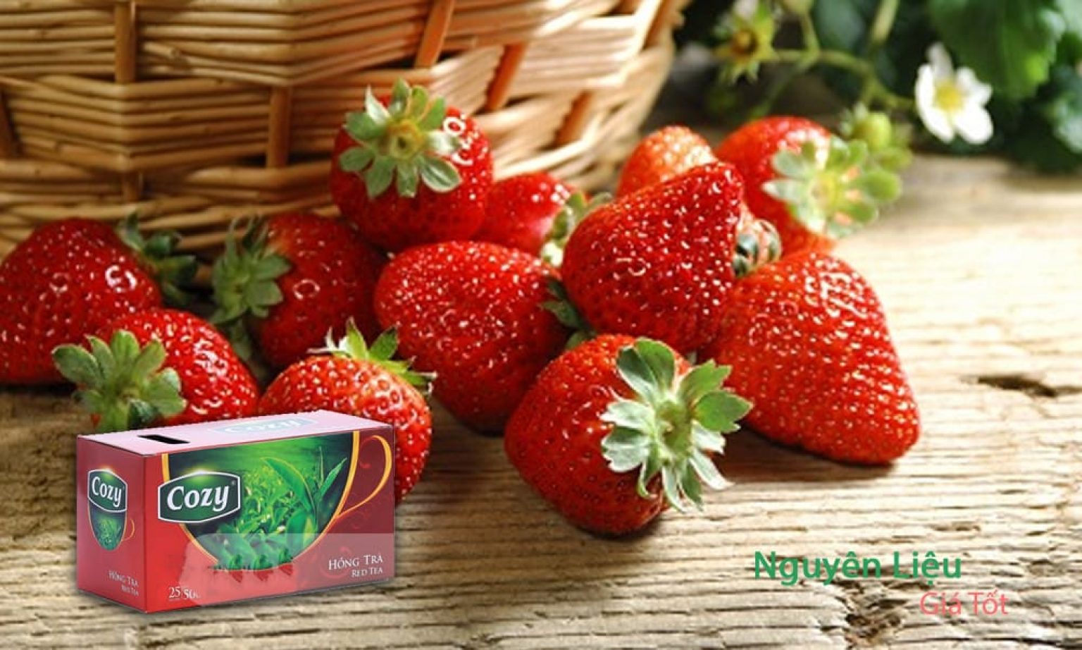 Trà Dâu Cozy Túi Lọc 50g - Xem Ngay Cửa Hàng Bán Giá Tốt