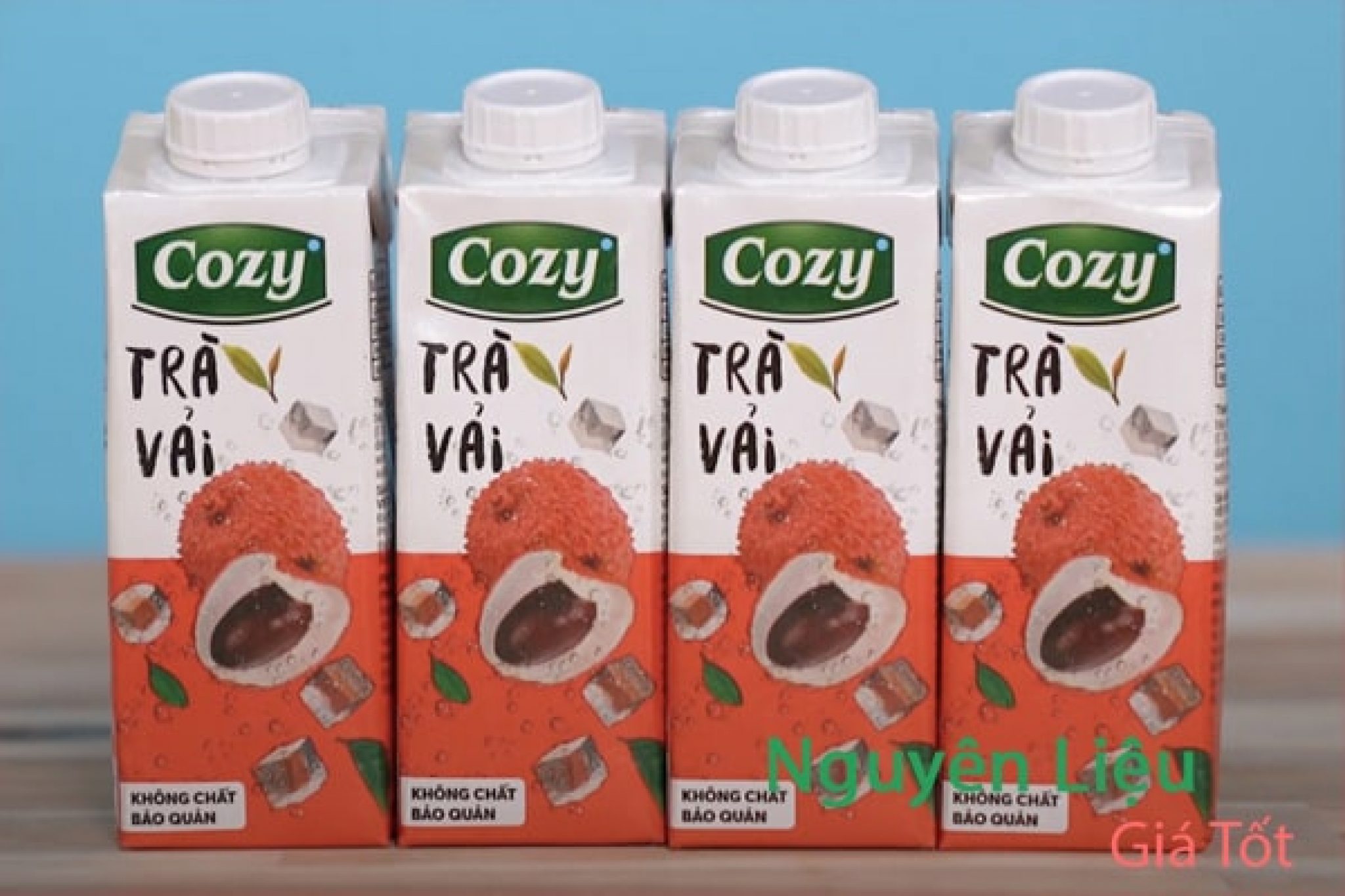 Trà Vải Cozy 225ml Đóng Hộp - Nguyên Liệu Giá Tốt